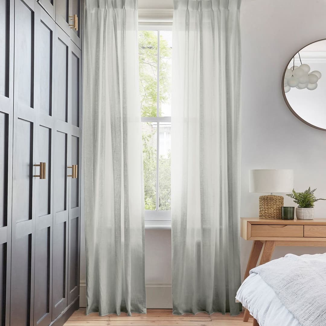 Serenity Seaglass Voile Curtains | Hillarys